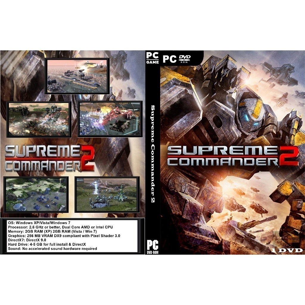 แผ่น Game PC Supreme Commander 2 (1DVD) | Shopee Thailand