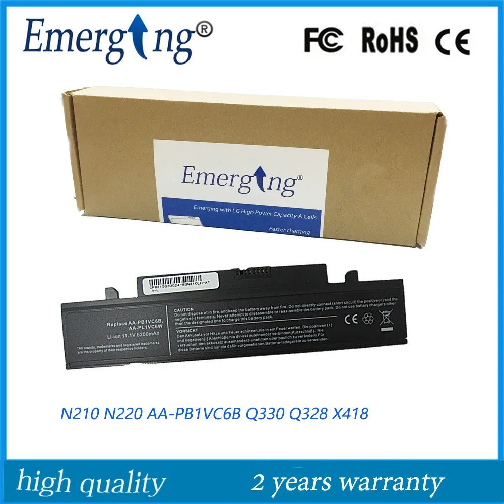 แบตเตอรี่แล็ปท็อปใหม่สำหรับ Samsung N220 AA-PB1VC6B Q330 Q328 N210 PB1VC6B | Shopee Thailand