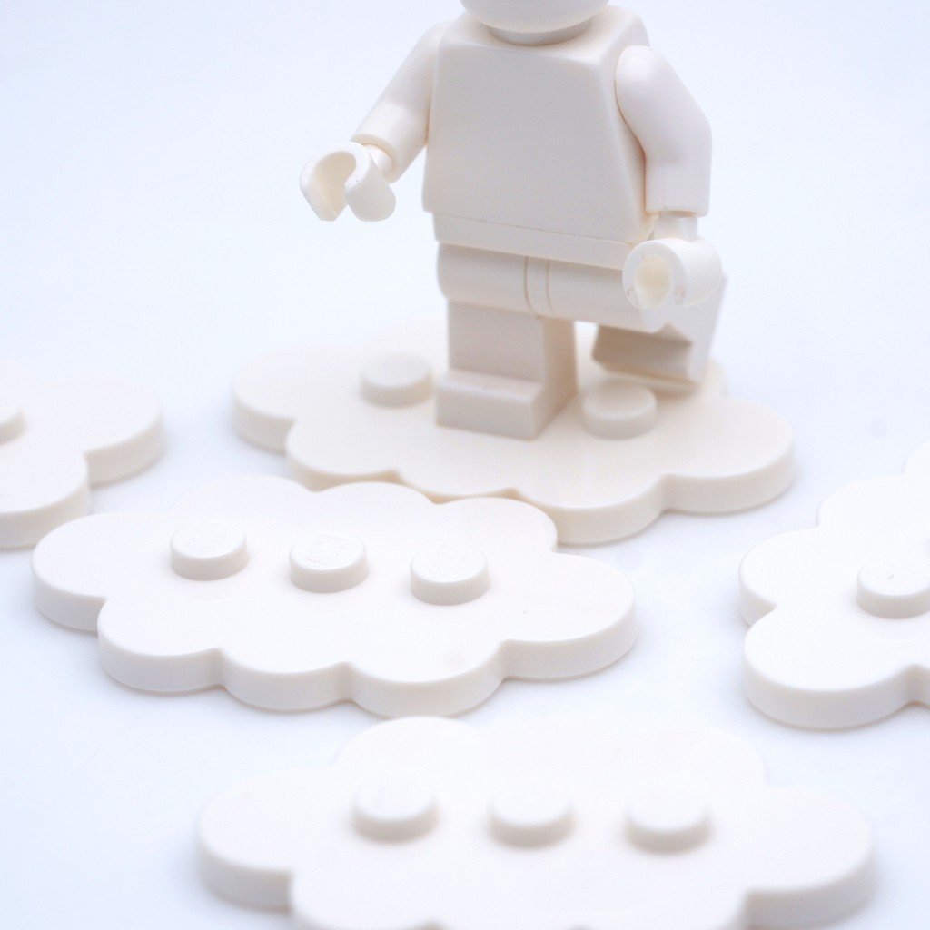 LEGO Plate เพลทเมฆ Cloud Plate ชิ้นละ | Shopee Thailand