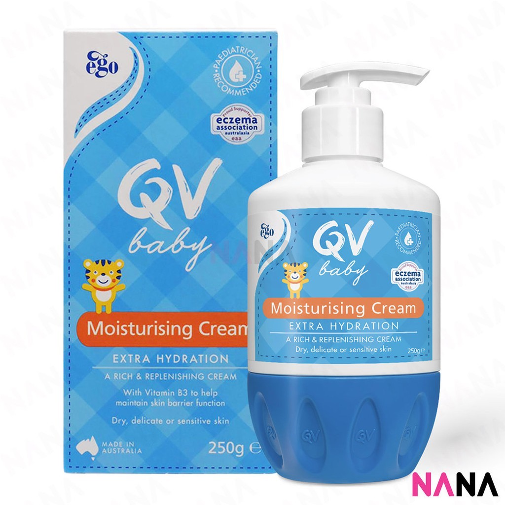 Ego Qv Baby Moisturising Cream 250g ครีมมอยเจอร์ไรเซอร์สำหรับทารก 250กรัม (หมดอายุ:08 2027 ...