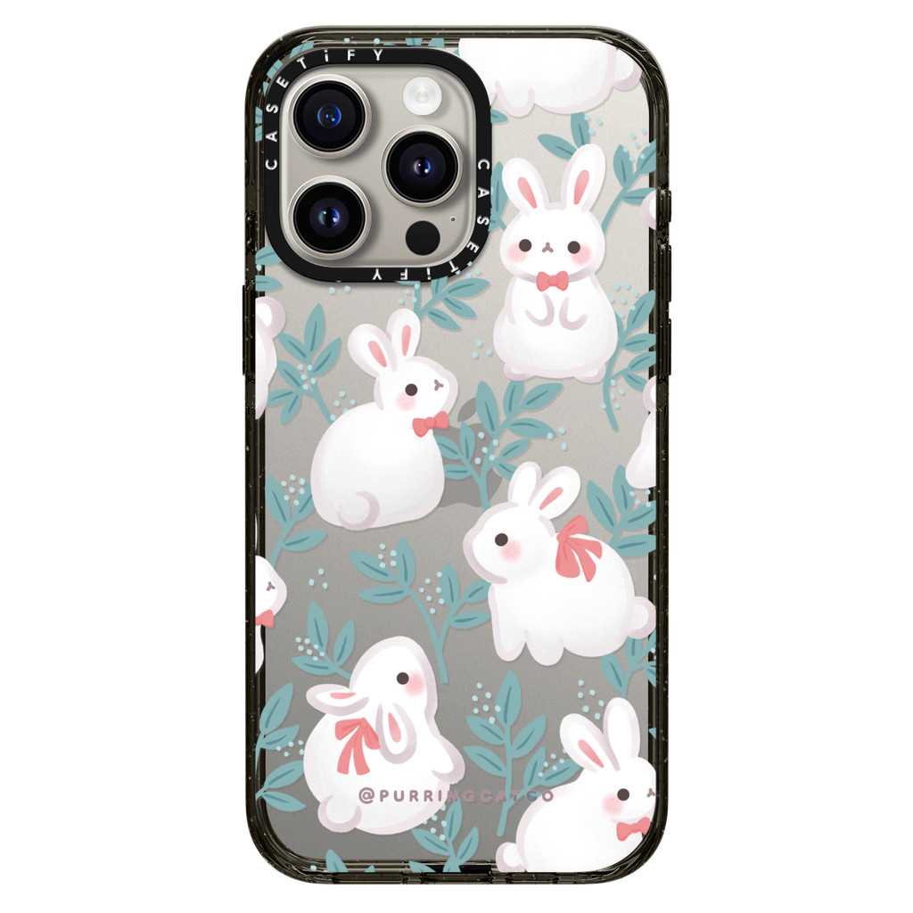 [พร้อมส่ง] CASETiFY | Purring Cat Co Cool Bunnies by Purringcatco ...