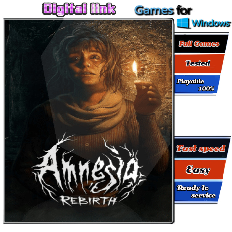Amnesia Rebirth เกม PC Game คอมพิวเตอร์ USB เสียบเล่นได้เลย | Shopee ...