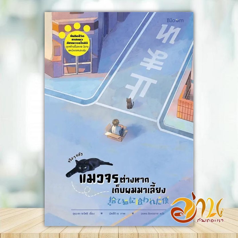 หนังสือ จริง ๆ แล้วแมวจรต่างหากเก็บผมมาเลี้ยง ผู้แต่ง อุเมะดะ ซะโตะชิ สนพ.Bloom หนังสือจิตวิทยา ...