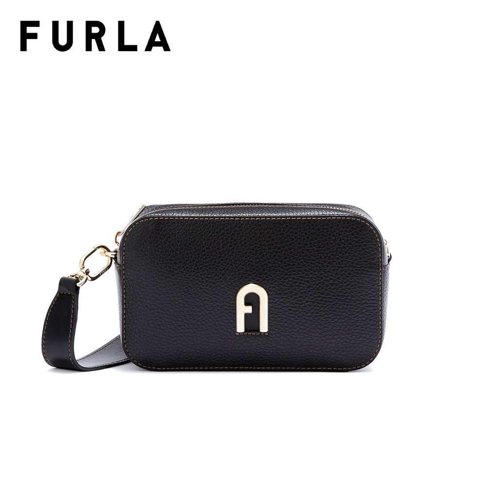 FURLA กระเป๋าสะพายผู้หญิง รุ่น PRIMULA MINI CROSSBODY สี NERO | Shopee ...
