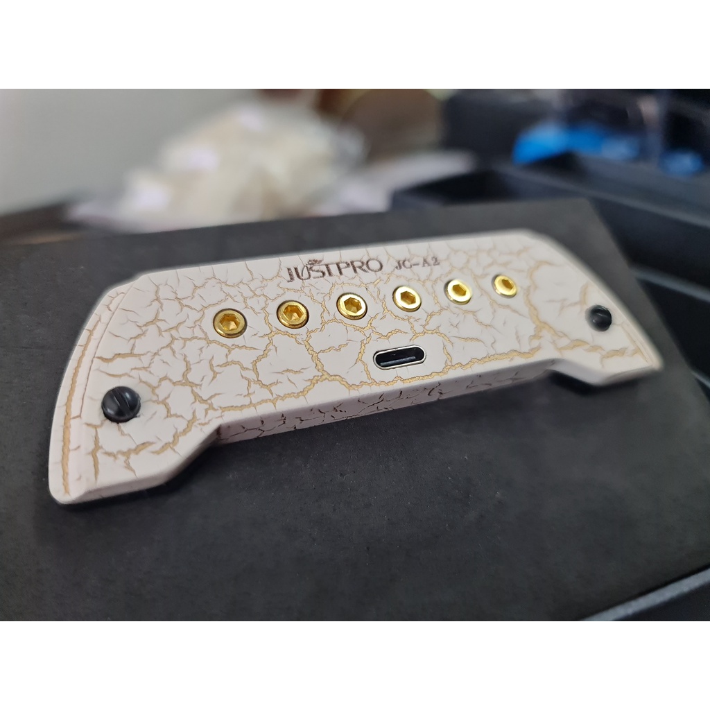 ปิ๊กอัพกีตาร์โปร่ง คอนแท็คกีตาร์ justpro acoustic pickup JC_A2 | Shopee Thailand