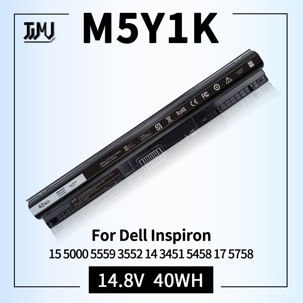 M5Y1K 14.8V แบตเตอรี่สำหรับ Dell Inspiron 14 15 17 5000 3000 Series ...