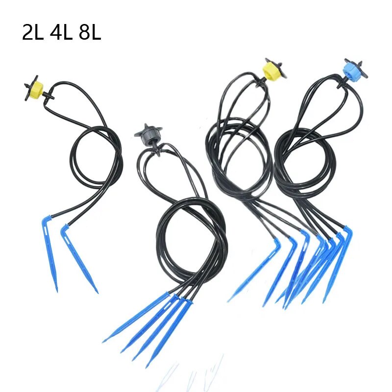 80g 2/4-Way Arrow Drip System 2L 4L 8L Arrow Dropper Emitter Irrigation ...