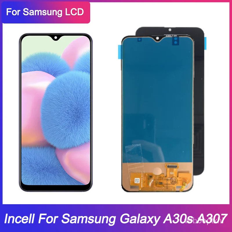 Incell จอแอลซีดีสำหรับ Samsung Galaxy A30s A307จอแสดงผล Touch Screen ...