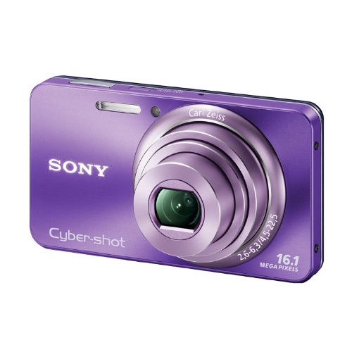 กล้องดิจิตอล Sony Cybershot W570 16.1 ล้านพิกเซล Ccd Optical X5 Violet ...