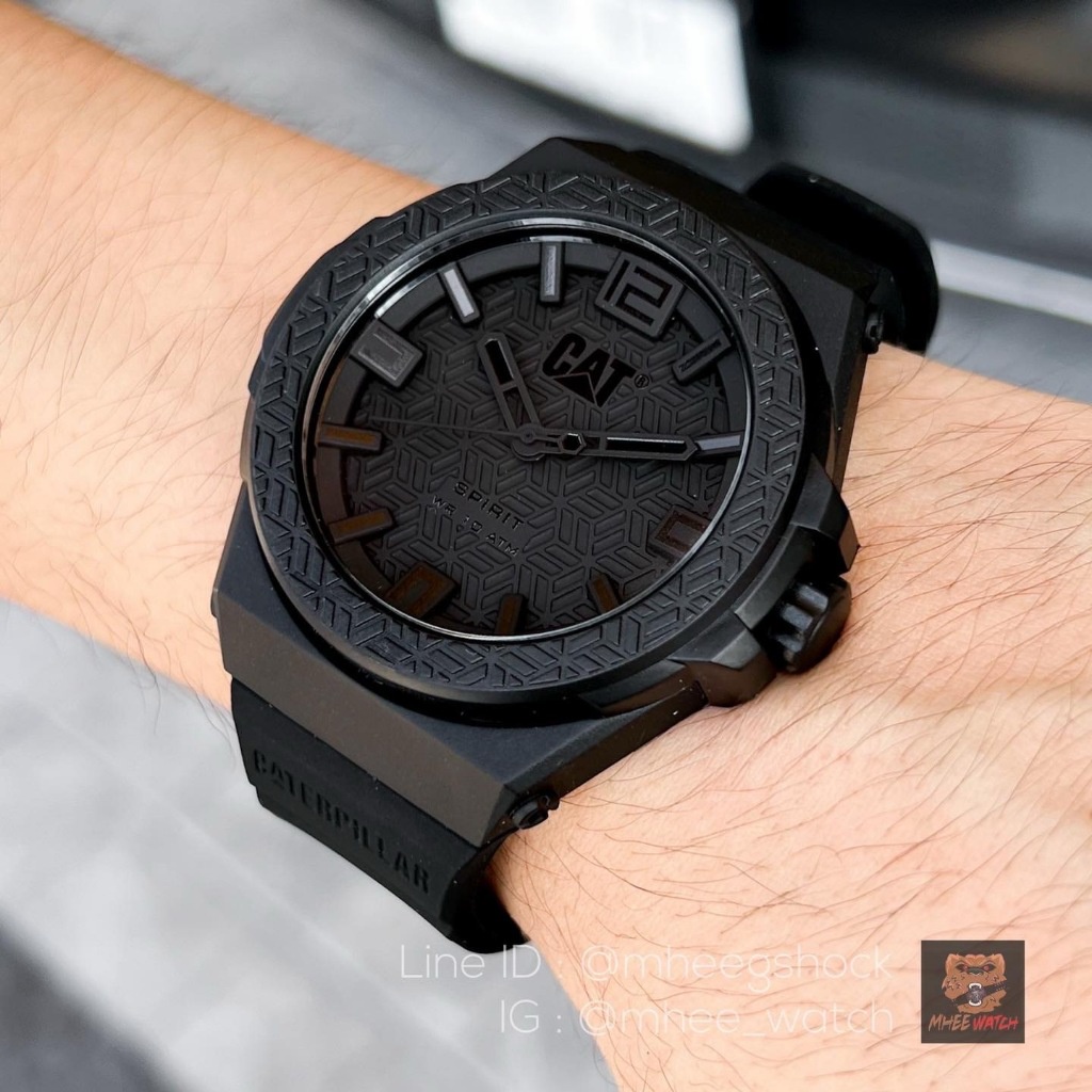 The Black CAT very rare item CATERPILLAR All Black Edition with BOX SET ...