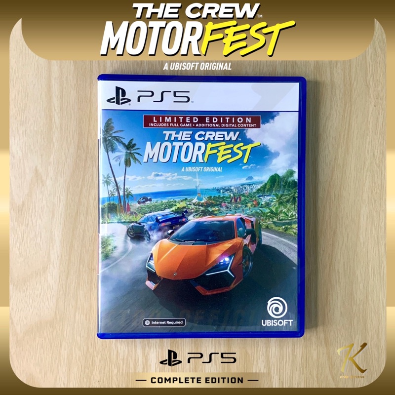 แผ่นเกมส์ PS5 : The Crew Motorfest มือ2 (R3/Asia) พร้อมส่ง!!! | Shopee ...