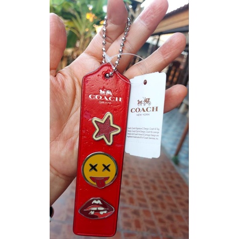 Coach pin ที่คั่นหนังสือ / พวงกุญแจ มือ1 | Shopee Thailand