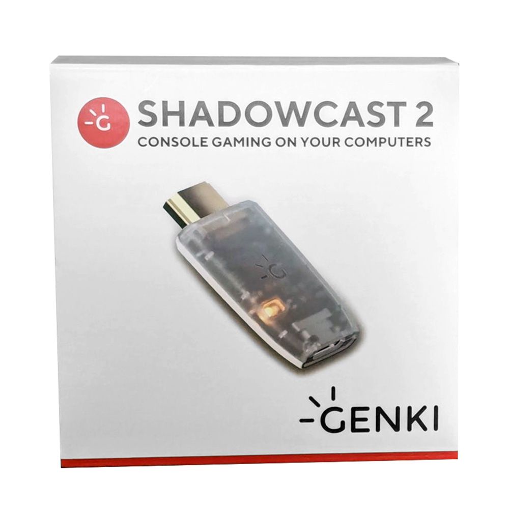 Genki ShadowCast 2 (White) Game Capture Card - USB-C 3.2, HDMI 1080p60 ...