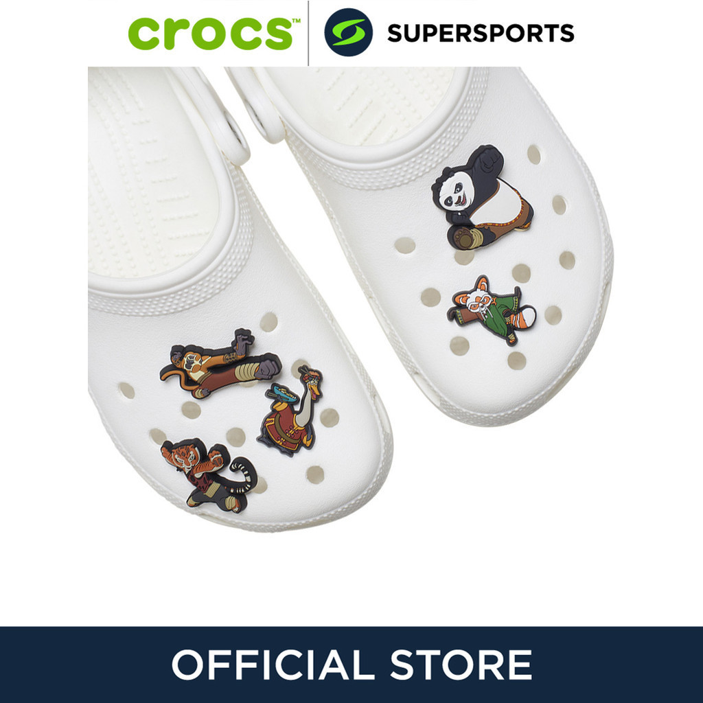 CROCS Jibbitz Kung Fu Panda 5-Pack ตัวติดรองเท้า | Shopee Thailand