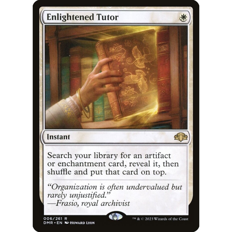 [Dominaria Remastered] - [DMR] - [Enlightened Tutor] - (M) - [2023] | Shopee Thailand