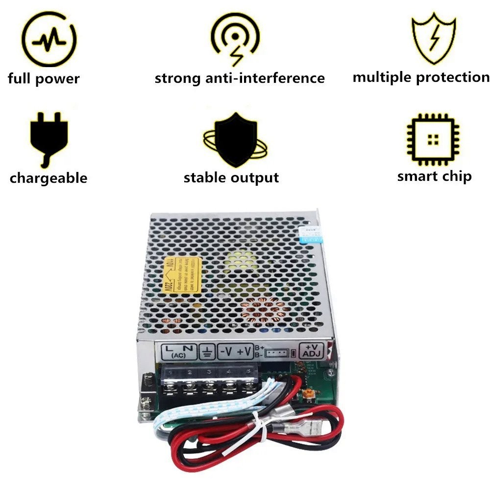 UPS Switching Power Supply Module 12V 24V 120W พร้อมฟังก์ชั่นการชาร์จ ...