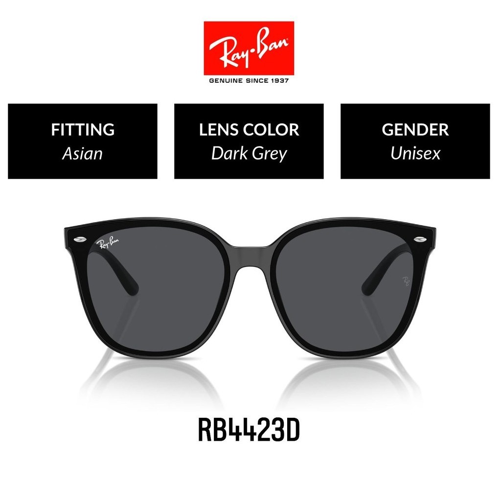 RAY-BAN RB4423D 601/87 - Sunglasses แว่นกันแดด | Shopee Thailand