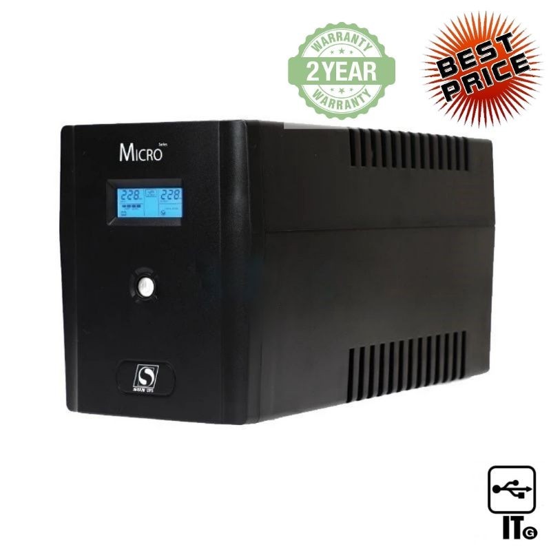UPS 2000VA SUN Micro เครื่องสำรองไฟ ประกัน 2Y | Shopee Thailand