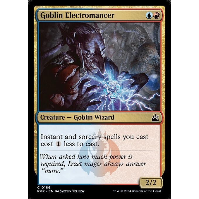 [Ravnica Remastered] - [RVR] - [Goblin Electromancer] - (C) - [2024 ...