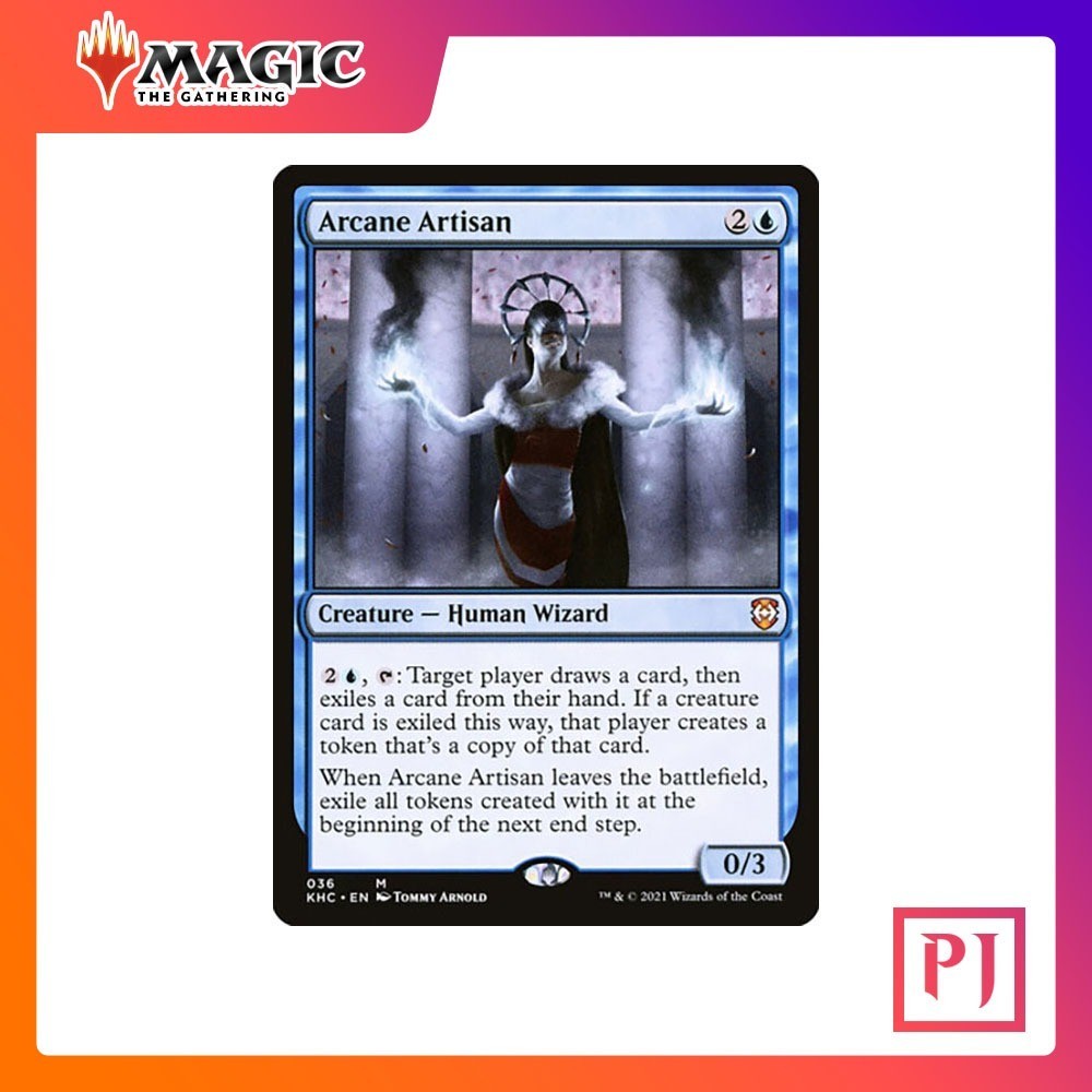 [MTG] Arcane Artisan [VOC] [BLUE] [MYTHIC] [NORMAL] [ENG] (การ์ดเมจิค ...