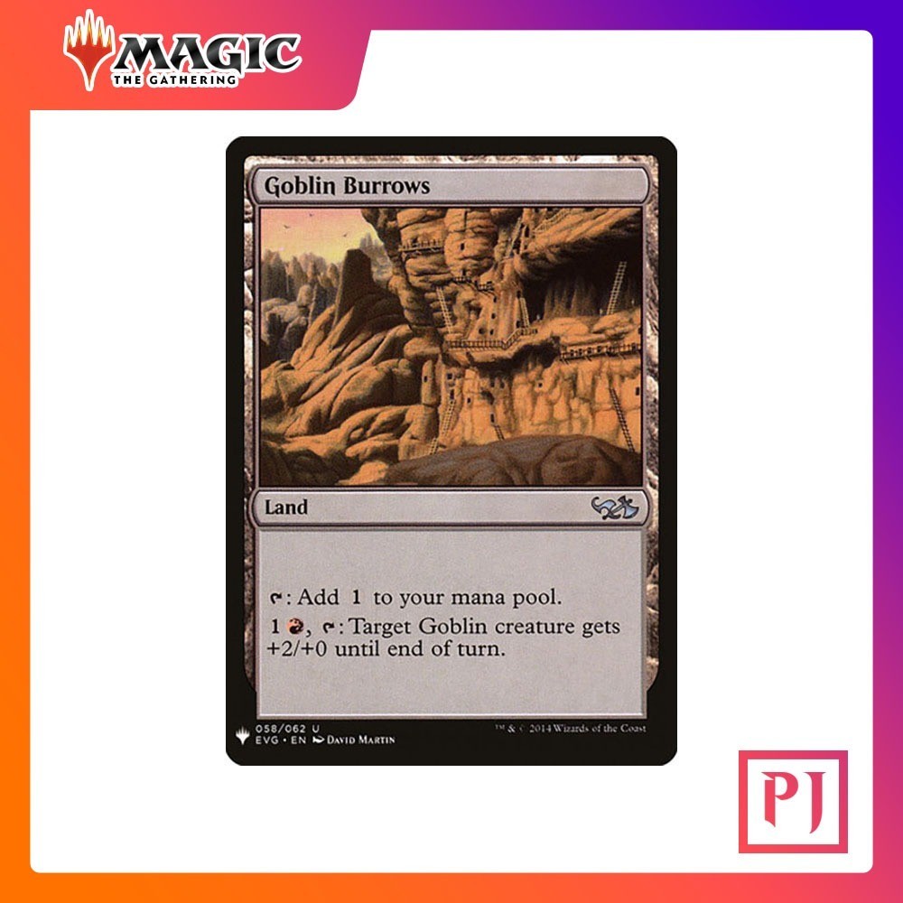 [MTG] Goblin Burrows [MB1] [LAND] [UNCOM] [NORMAL] [ENG] (การ์ดเมจิค ...