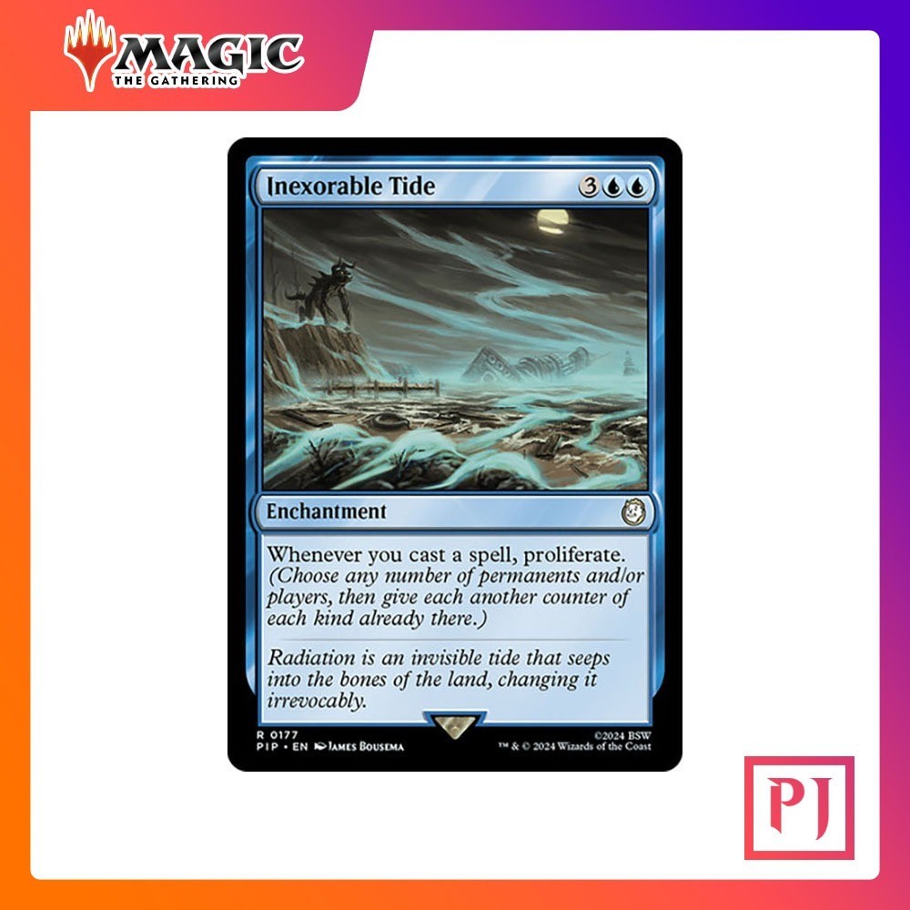 [MTG] Inexorable Tide - Fallout Commander [PIP] [BLUE] [RARE] [NORMAL ...