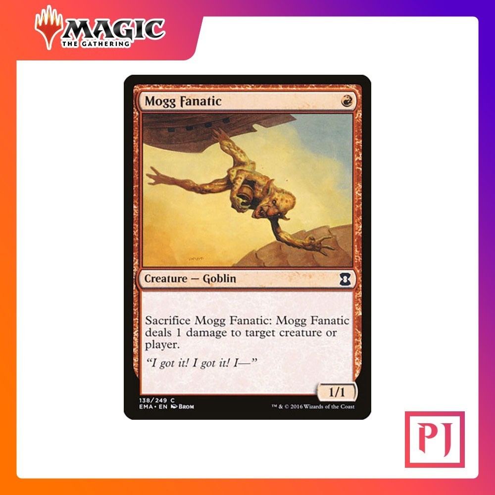 [MTG] Mogg Fanatic [EMA] [RED] [COMMON] [NORMAL] [ENG] (การ์ดเมจิค ...