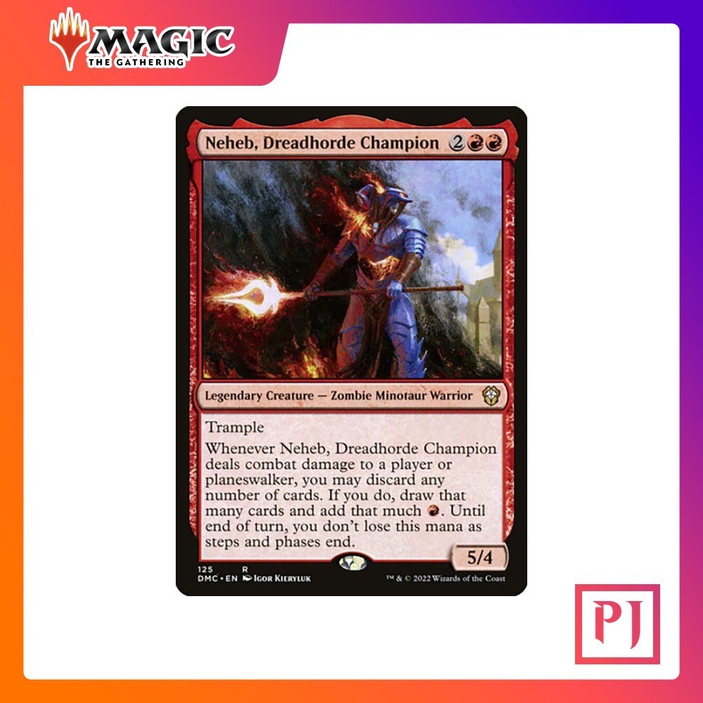 [MTG] Neheb, Dreadhorde Champion [DMC] [RED] [RARE] [NORMAL] [ENG ...