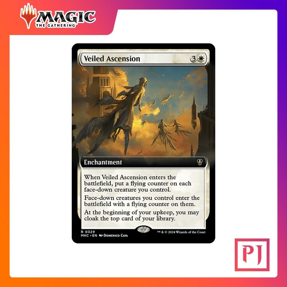 [MTG] Veiled Ascension (Extended Art) [MKC] [WHITE] [RARE] [NORMAL ...
