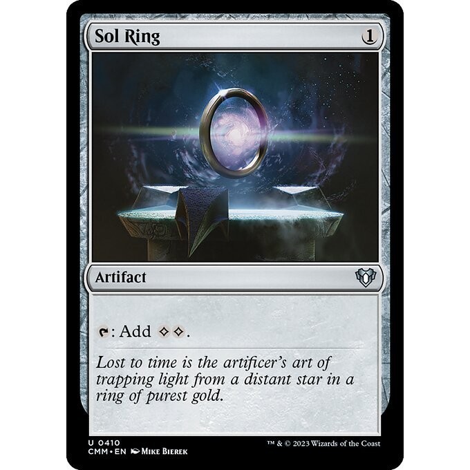 [Commander Masters] - [CMM] - [Sol Ring] - (U) - [2023] | Shopee Thailand