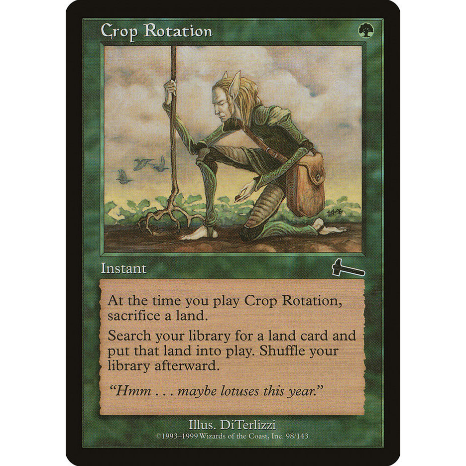[Urza's Legacy ] - [ULG] - [Crop Rotation] - (C) - [1999] | Shopee Thailand