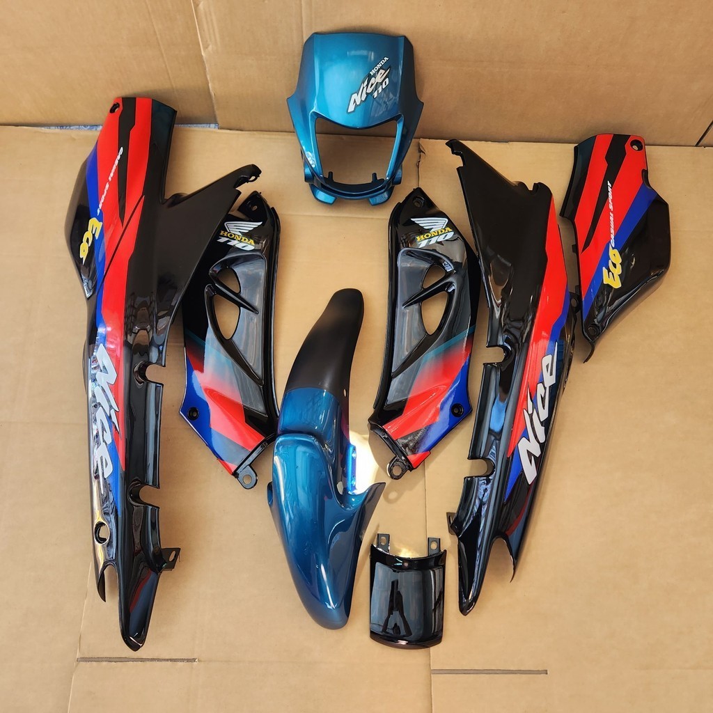 nice รุ่นแรก nice 110 ท้ายwave ชุดสีมอเตอร์ไซค์ กาบรถ เฟรมรถ แฟริ่งรถ ...