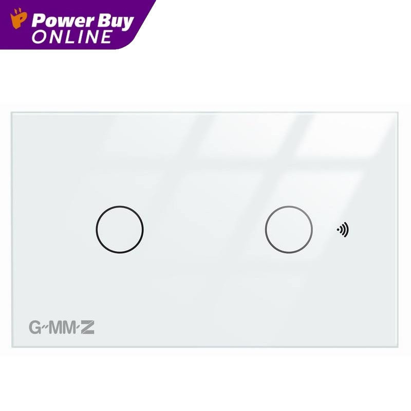 GMMZ ZIGBEESMART2GANG สวิตช์อัจฉริยะ 2 ช่อง รุ่น Z SMART SWITCH 2 | Shopee Thailand
