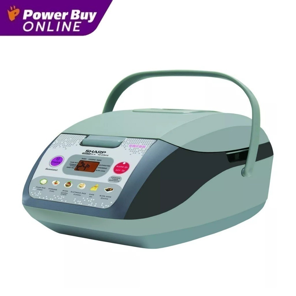 SHARP หม้อหุงข้าว (625 วัตต์, 1 ลิตร,คละสี) รุ่น KS-COM 10 | Shopee Thailand