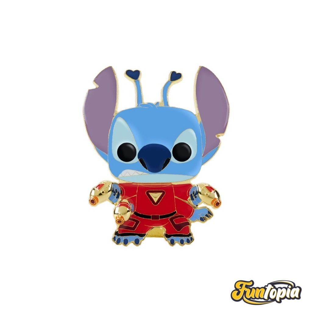 Funko POP! (WDPP0075) : Stitch Experiment 626 POP! Pin: Lilo & Stitch ...