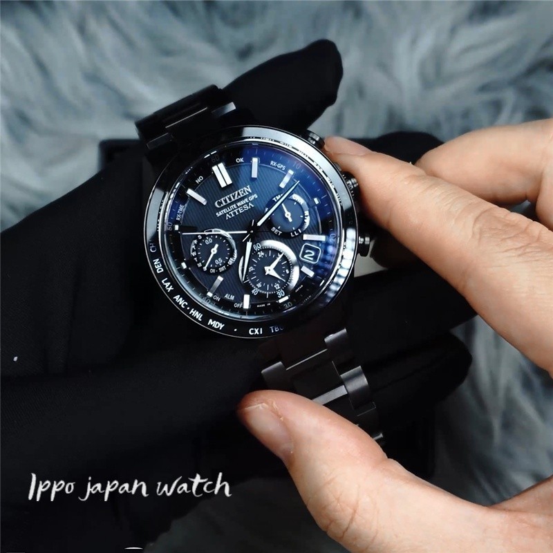 Jdm Watch Citizen นาฬิกาข้อมือ พลังงานแสงอาทิตย์ สายไทเทเนียม Cc4055 ...