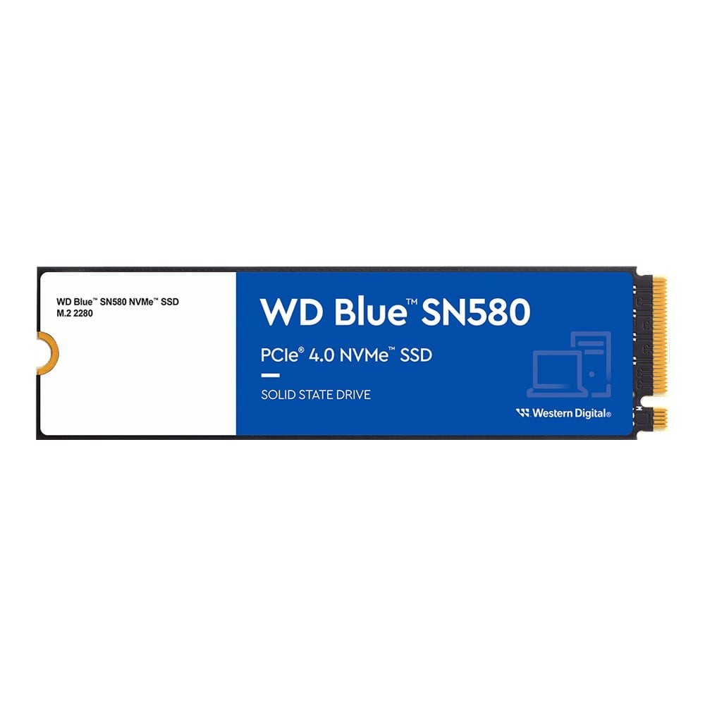 250 GB SSD (เอสเอสดี) WD BLUE SN580 - PCIe 4x4/NVMe M.2 2280 ...