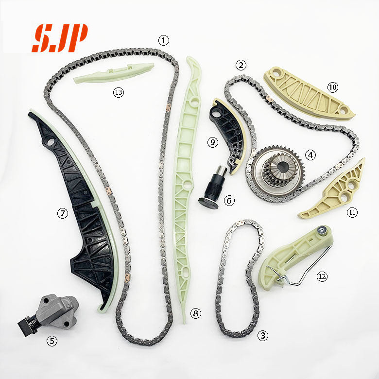 new model auto engine systems timing chain repair kit for EA888 3rd VW ...