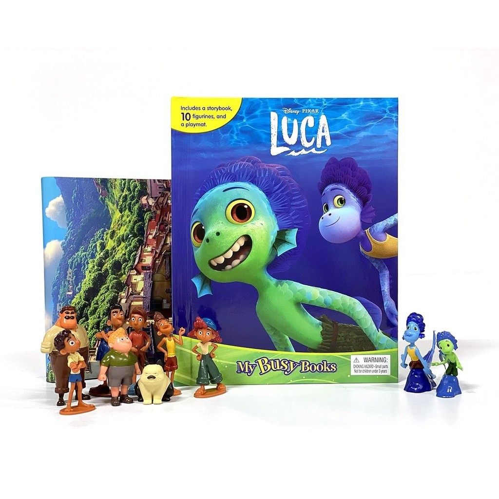 Asia Books หนังสือภาษาอังกฤษ MY BUSY BOOKS: DISNEY LUCA | Shopee Thailand