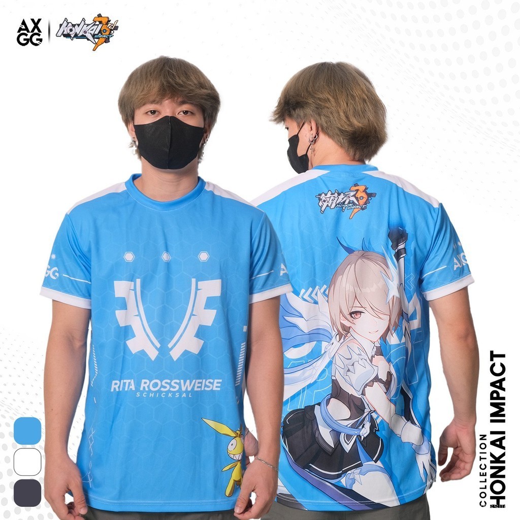 【High quality】AXGG ' Honkai Impact V2 - Rita Collection ' Gaming Shirt ...