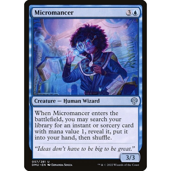 [Dominaria United] - [DMU] - (U) -[Micromancer] - [2022] | Shopee Thailand