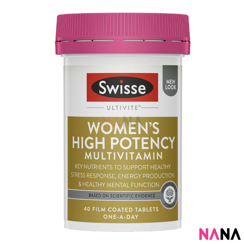 Swisse Women’s High Potency Multivitamin 40 Tablets วิตามินสำหรับดูแลคุณผู้หญิง 40 เม็ด (หมดอายุ ...