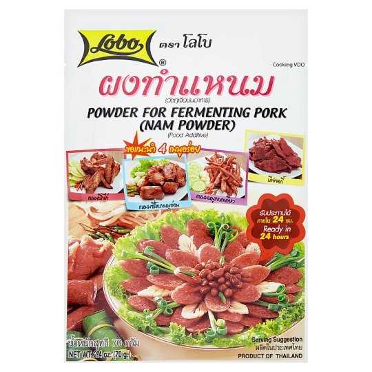 โลโบผงทำแหนม 70 กรัม / LOBO NAM POWDER 70 G. / เครื่องปรุงรสและ ...