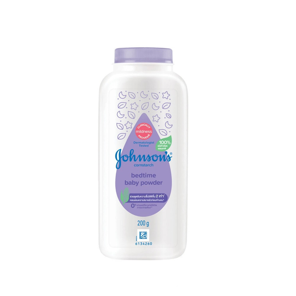 Jb Bedtime Cornstarch Powder 200G จอห์นสัน แป้งเด็ก คอร์นสตาร์ช เบดไทม์ ...
