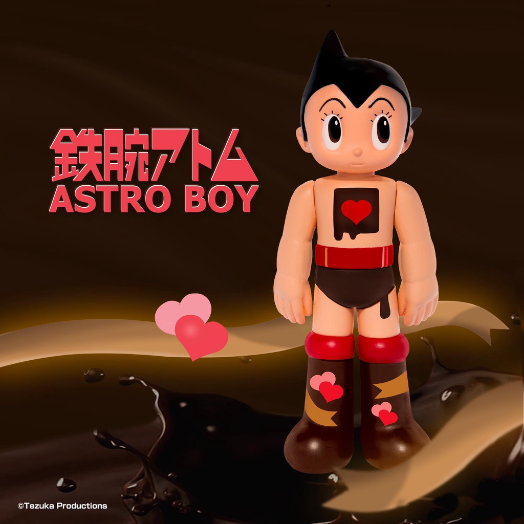 [ Blaxx ] Ready Stock HH TOYS Love Chocolate Astro Boy PVC Doll ตุ ๊ กตาอินเทรนด ์ Toy Figure ...