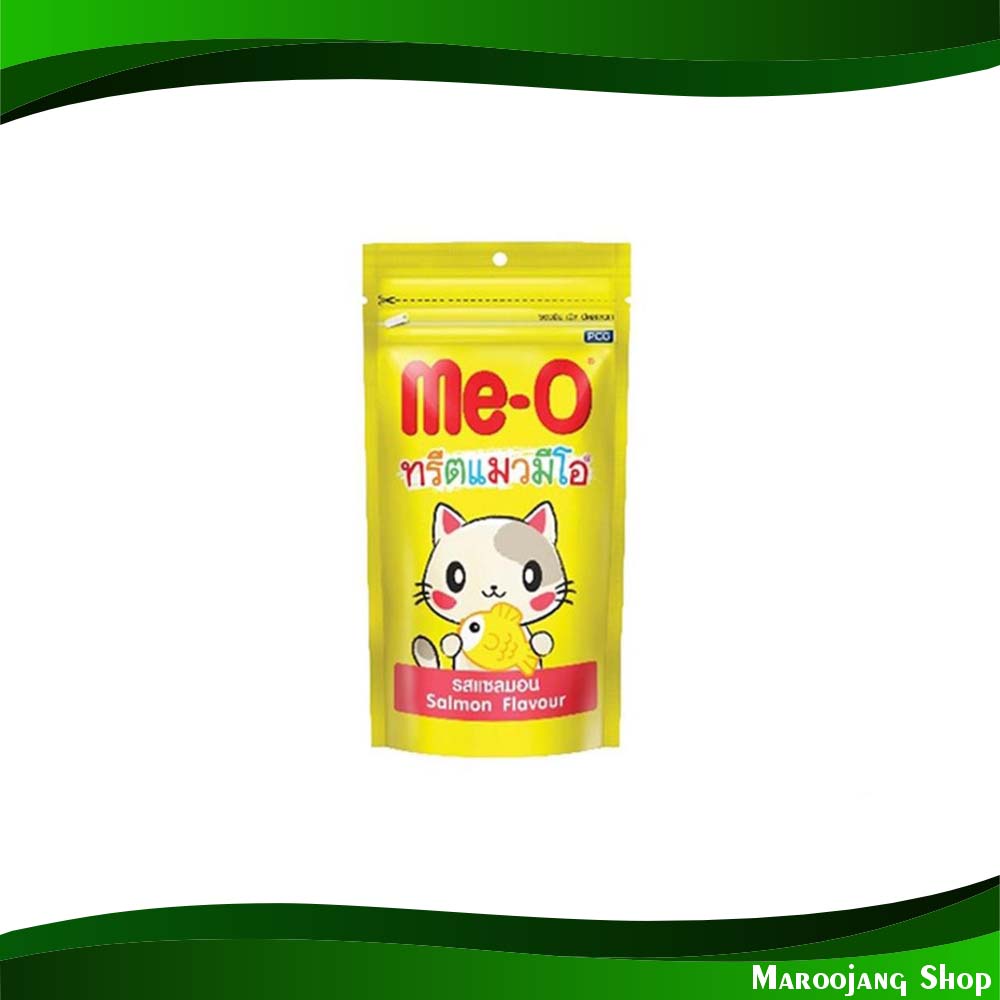 ขนมแมวรสแซลมอน มีโอ 50 กรัม (3ซอง) Salmon Flavored Cat Snacks Meo | Shopee Thailand