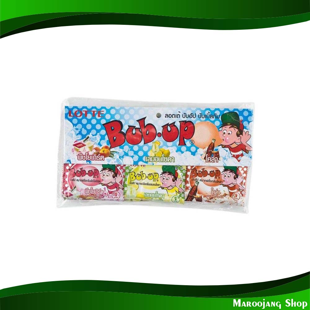 บับอัป บับเบิ้ลกัม หมากฝรั่งรวมรส ลอตเต้ 3 กรัม x 24 ชิ้น Bup Up Bubble ...