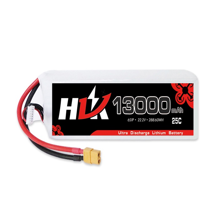 HLK 13000mAh 4S 25C Lipo Battery 14.8V for Drone UAV Baitboat | Shopee ...