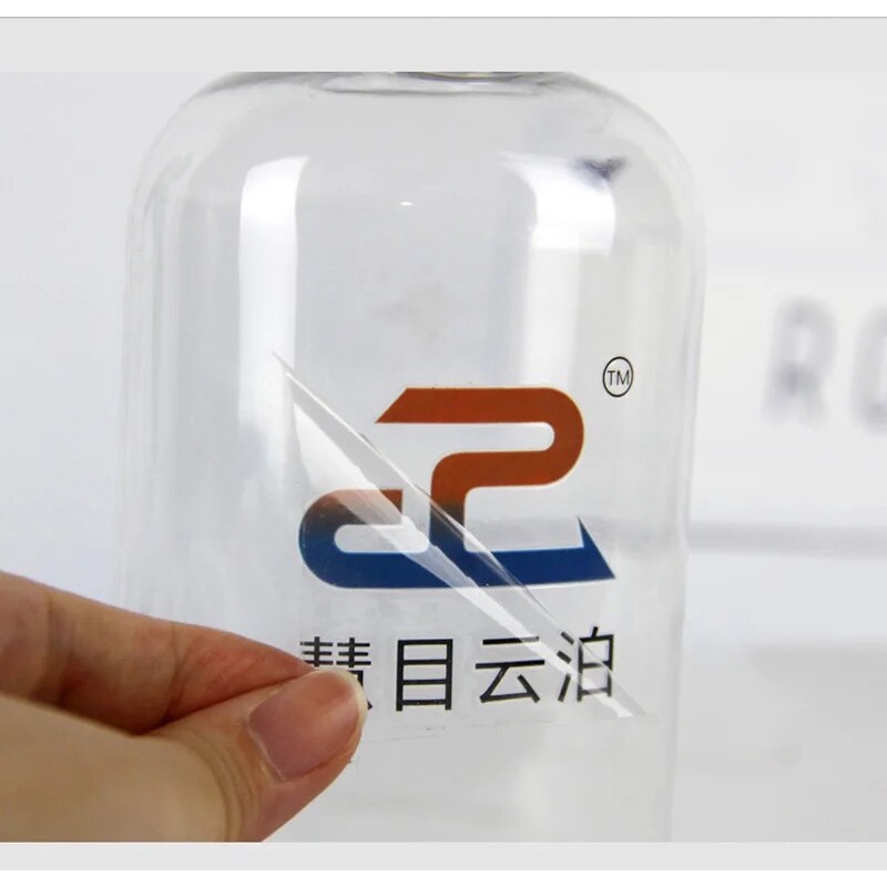 35b 100pcs Custom Logo 3d Metal Transfer Stickers Labels Customized ...