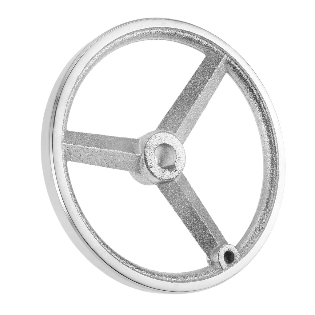 76G Metal Hand Wheel 6/8inch M10 Mounting Thread Standard Shaft ...